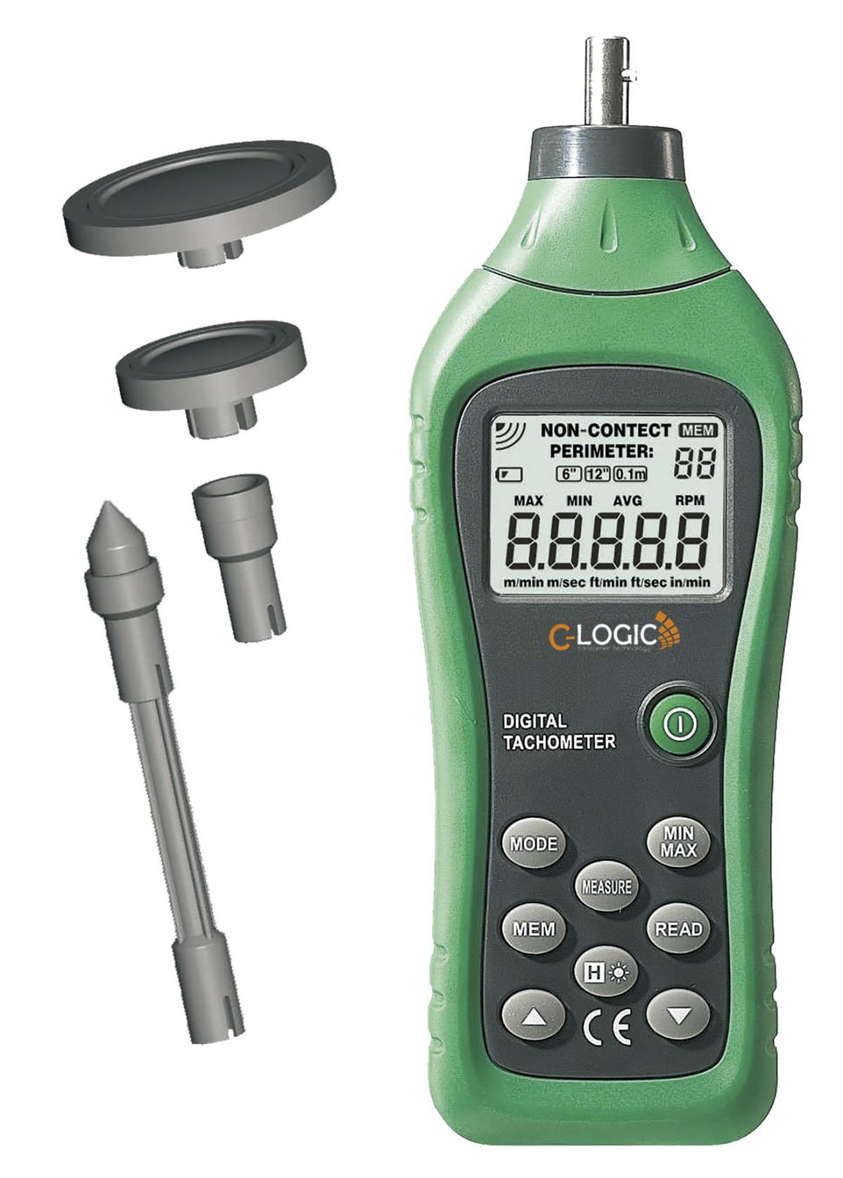 Tacómetro digital profesional sin contacto - Acha